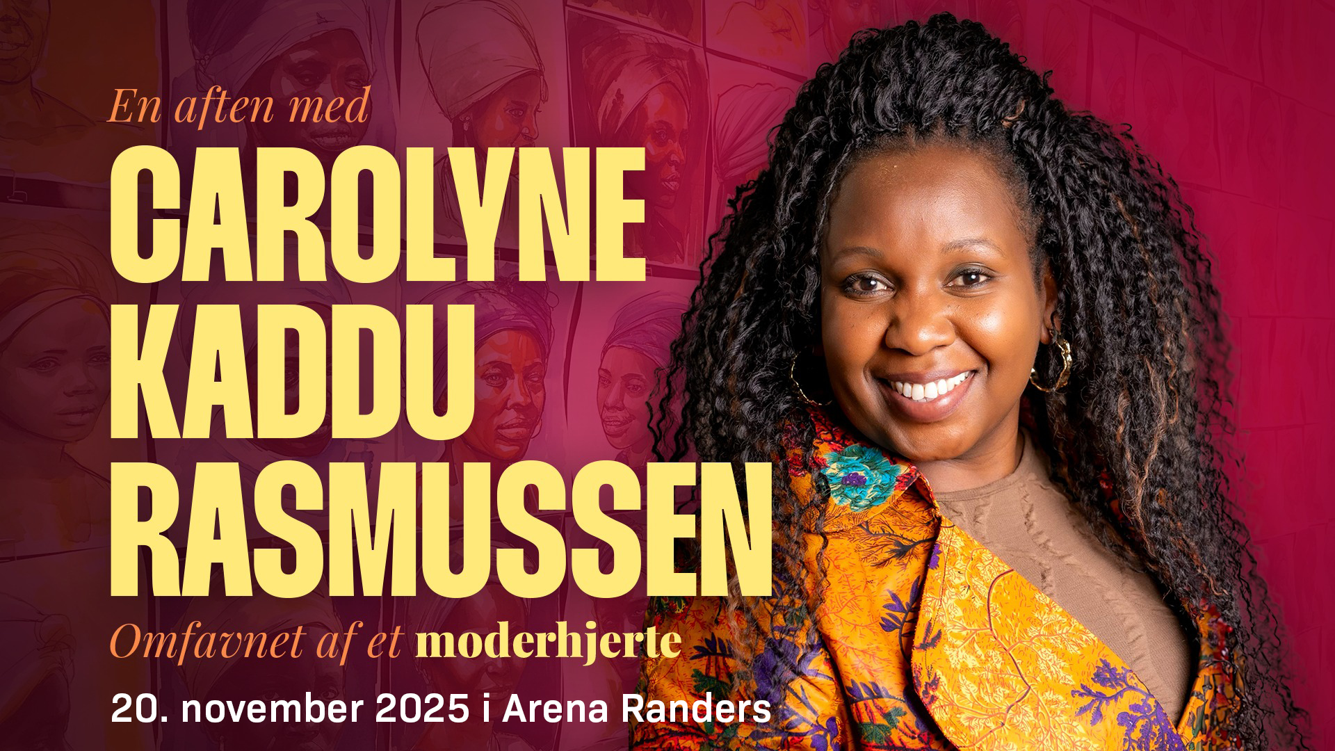 En aften med Carolyne Kaddu Rasmussen - Arena Randers